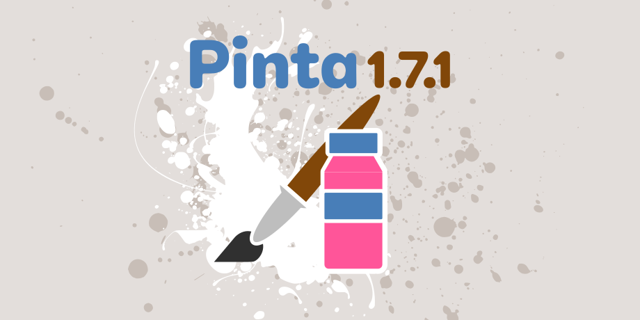 Pinta 1.7.1 Paint and Editing Tool Released with Minor Improvements
