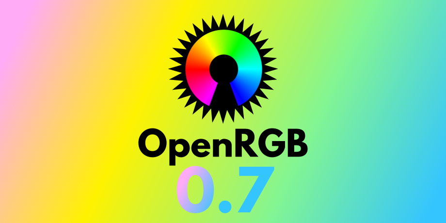 OpenRGB 0.7 Released with Improved Plugin Architecture