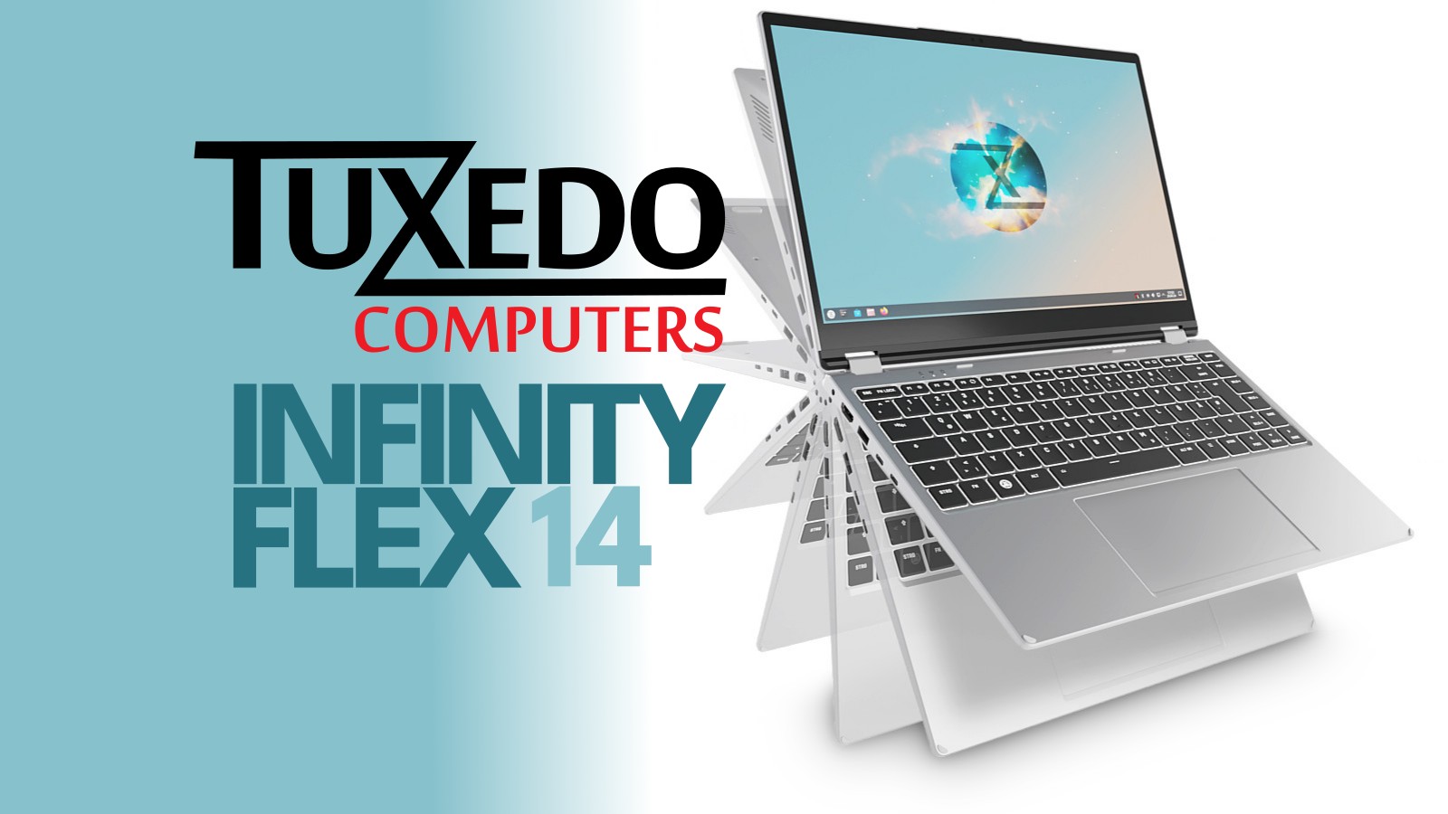 TUXEDO Launches InfinityFlex 14, A Convertible Linux Device