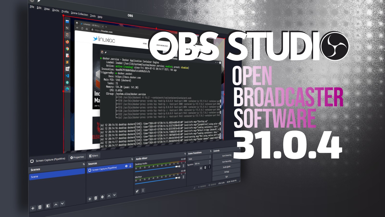 OBS Studio 31.0.4 Hotfix Squashes Cross-Platform Crashes and Freezes